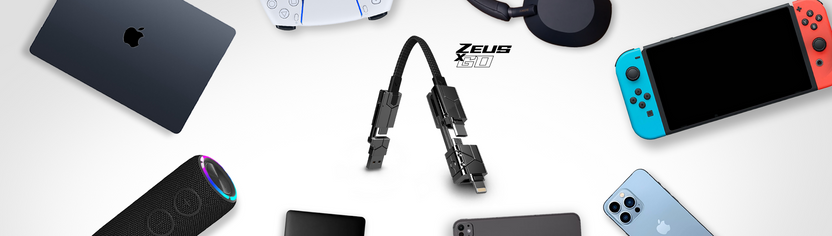 Futurizta Tech - Zeus-X Go Ultra 240W 6-in-1 Universal Cable