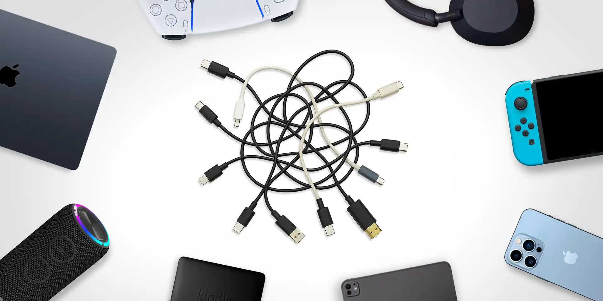 Futurizta Tech - Zeus-X Go Ultra 240W 6-in-1 Universal Cable